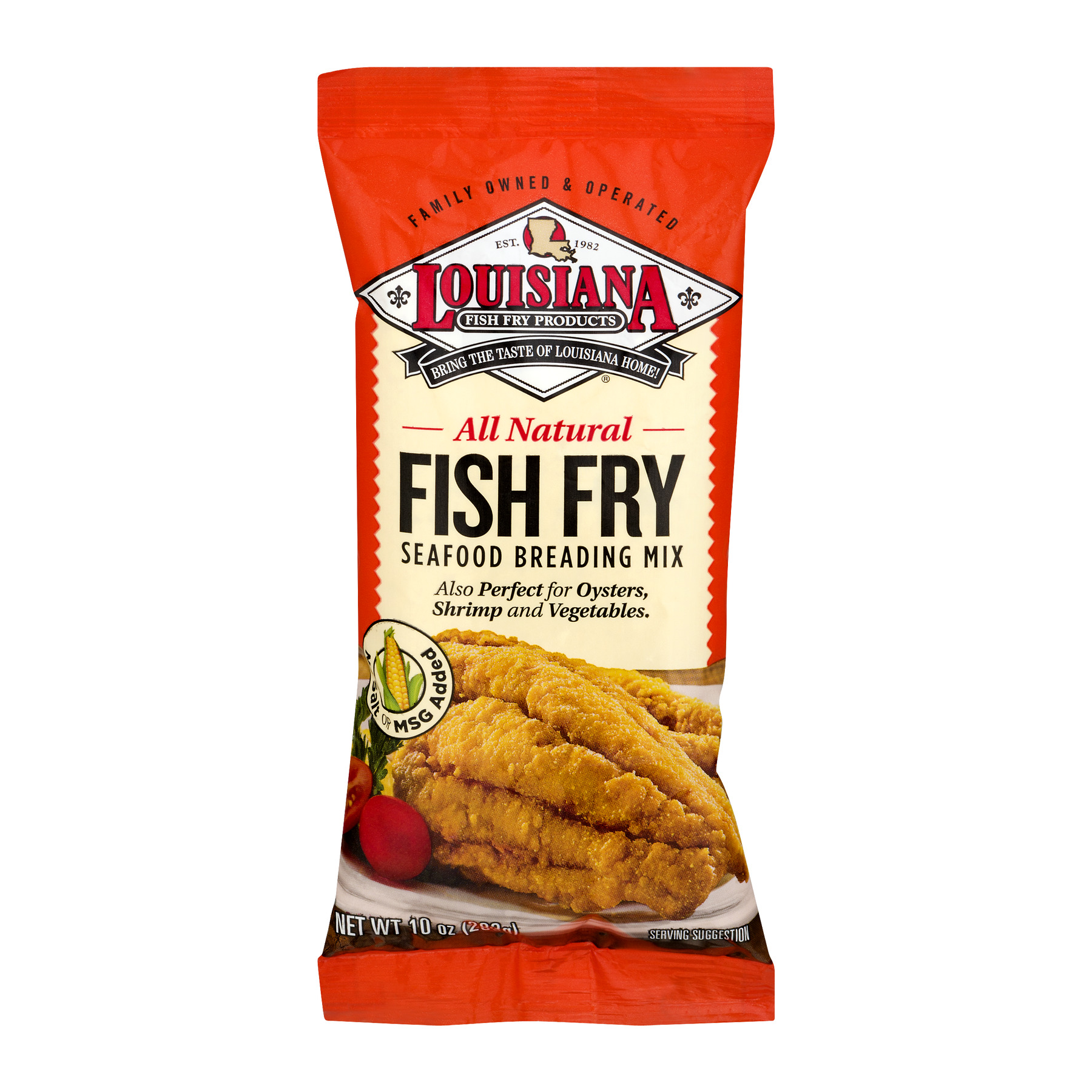 Buy Louisiana Unseasoned Fish Fry Seafood Breading Mix - it's ...