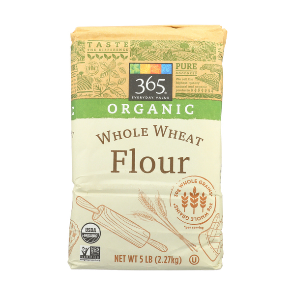 Buy 365 Everyday Value Organic Whole Wheat Flour - it's vegetarian ...