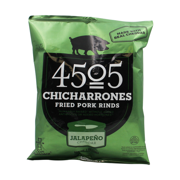 Buy 4505 Meats Chicharrones Jalapeno Cheddar Fried Pork Rinds - it's ...