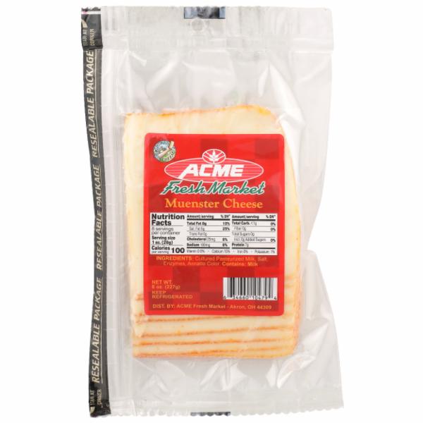 Buy Acme Fresh Market Muenster Cheese - it's gluten free, keto ...