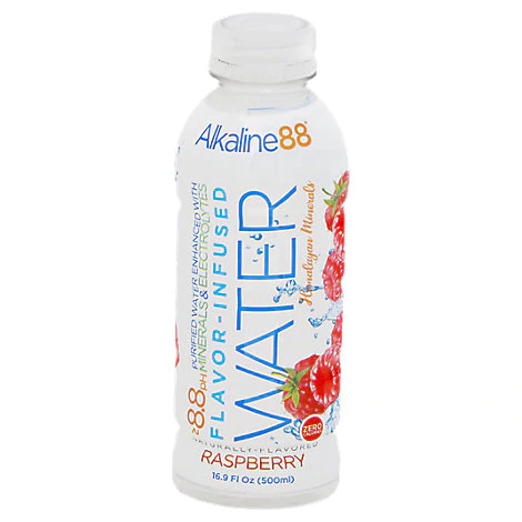 Alkaline88 Raspberry Flavored Water: Nutrition & Ingredients | GreenChoice
