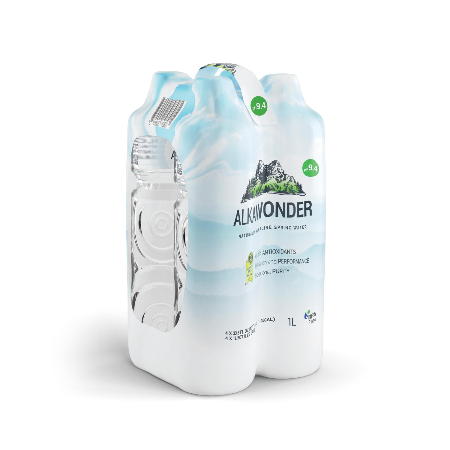 Buy Alkawonder Naturally Alkaline Spring Water - it's vegetarian, paleo ...