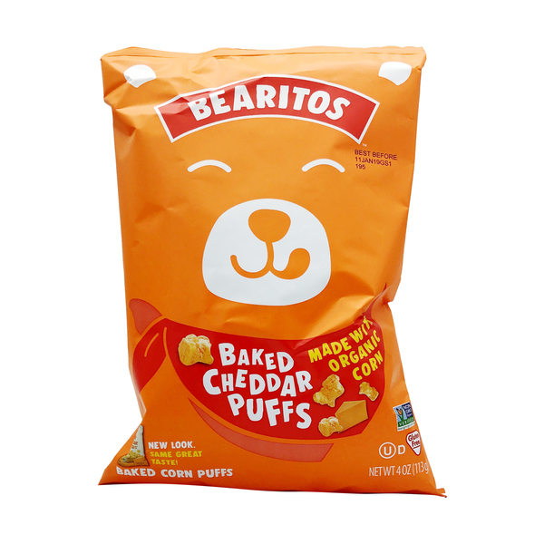 Buy Bearitos Baked Cheddar Puffs - it's keto, pescatarian , highly ...