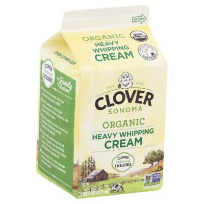 Clover Organic Heavy Whipping Cream: Nutrition & Ingredients | GreenChoice