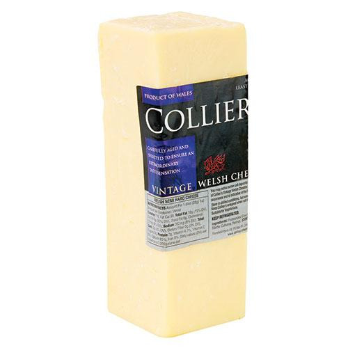 Buy Colliers Vintage Welsh Cheddar Cheese - it's pescatarian, gluten ...