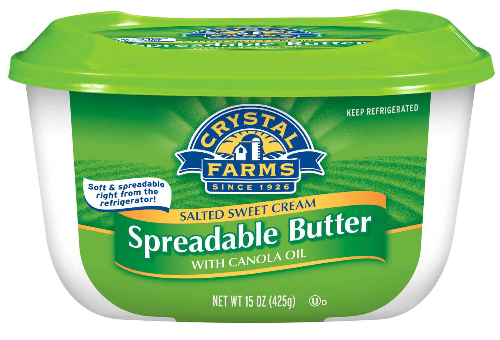 Buy Crystal Farms Salted Sweet Cream Spreadable Butter - it's ...