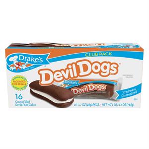 Drake's Club Pack Devil Dogs: Nutrition & Ingredients | GreenChoice