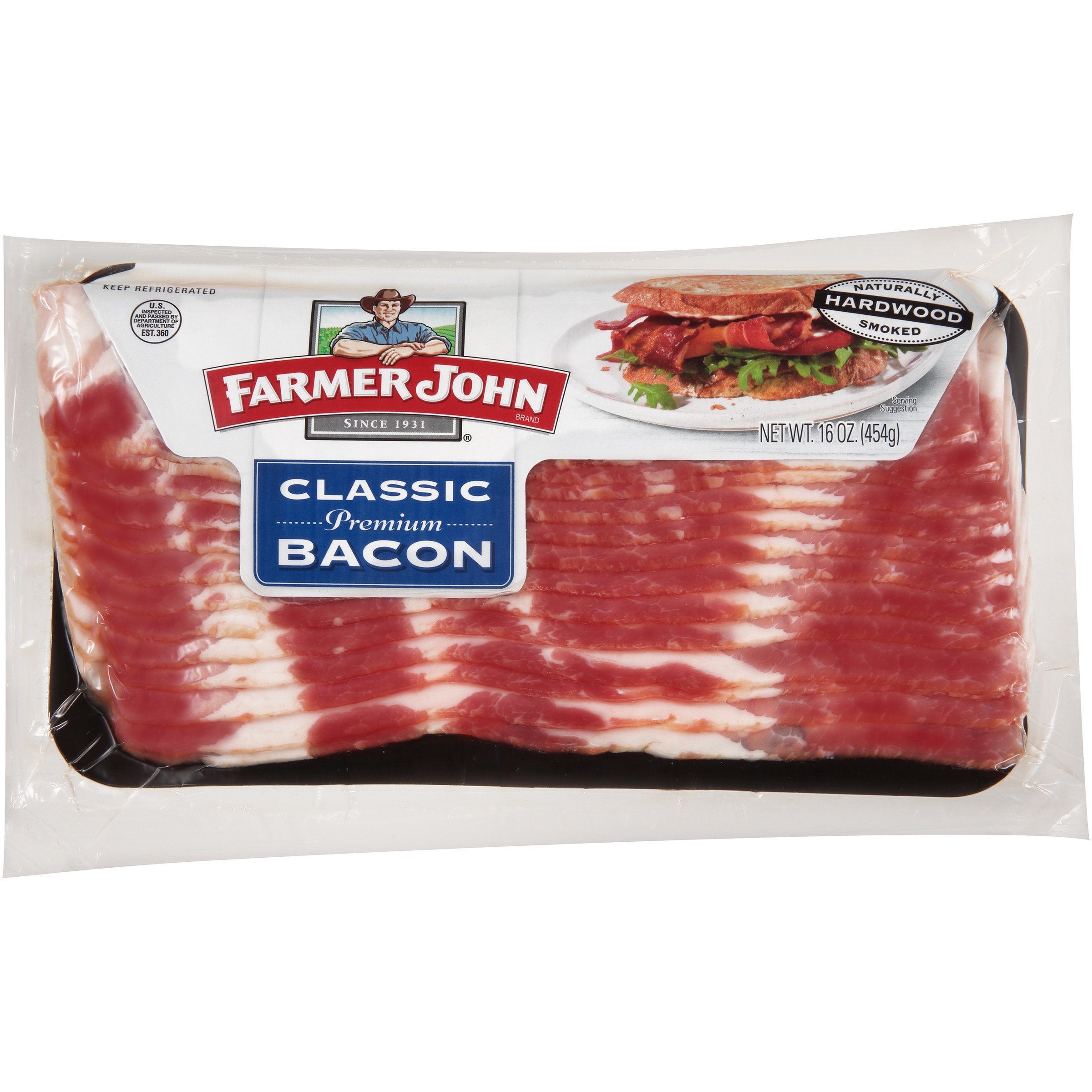 Buy Farmer John Classic Premium Bacon - it's gluten free, low fodmap & keto