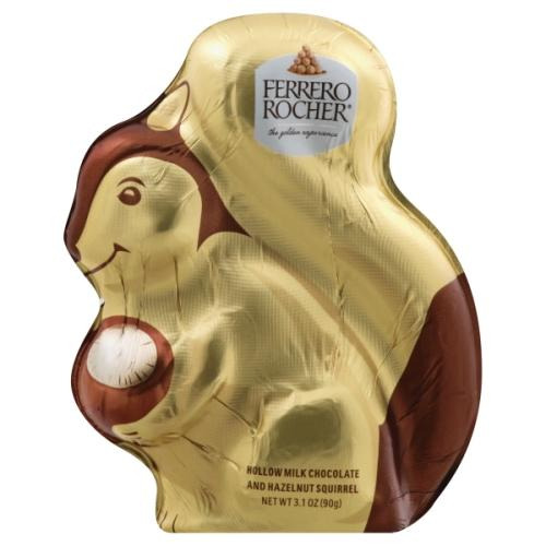 Ferrero Rocher Squirrel Milk Chocolate And Hazelnut: Nutrition ...