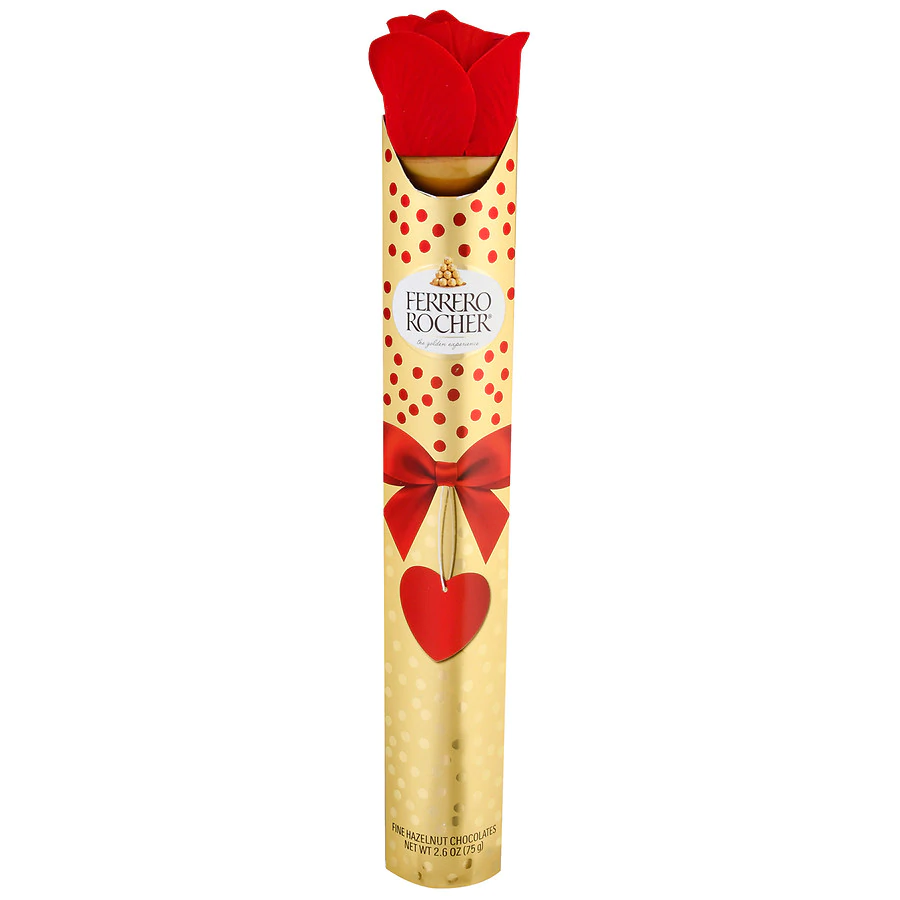 Buy Ferrero Rocher Valentine Silk Rose & Chocolates - it's vegetarian ...
