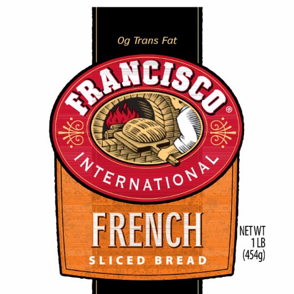 Buy Francisco International French Sliced Bread - it's vegetarian ...