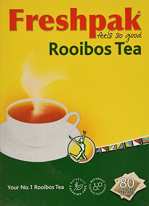 Buy Freshpak Rooibos Tea 80 Tagless Bags - it's vegetarian, paleo ...