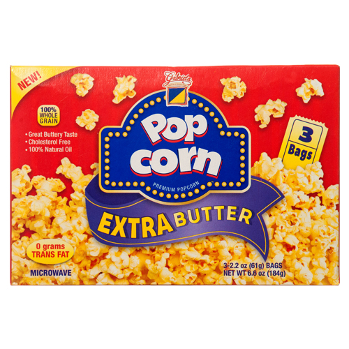 Buy Gabriela Microwave Popcorn Butter - it's low fodma, pescatarian, gluten free, climate ...