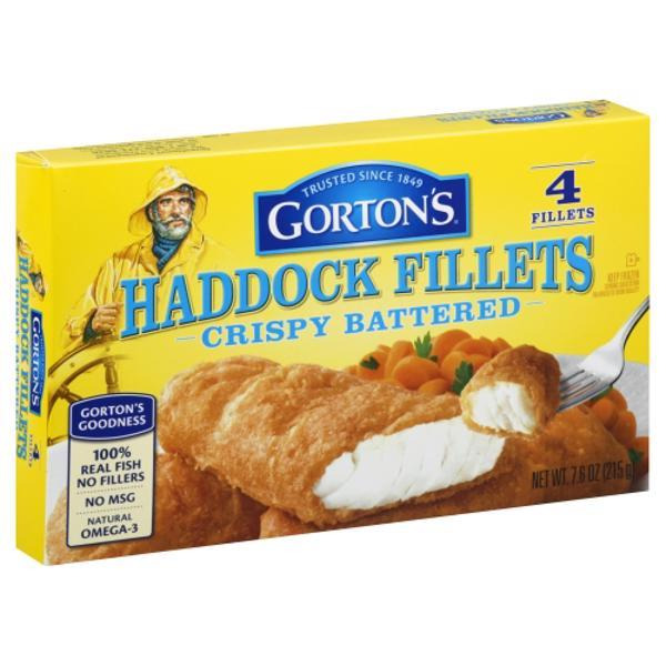 Buy Gortons Haddock Fillets Crispy Battered - it's pescatarian & keto