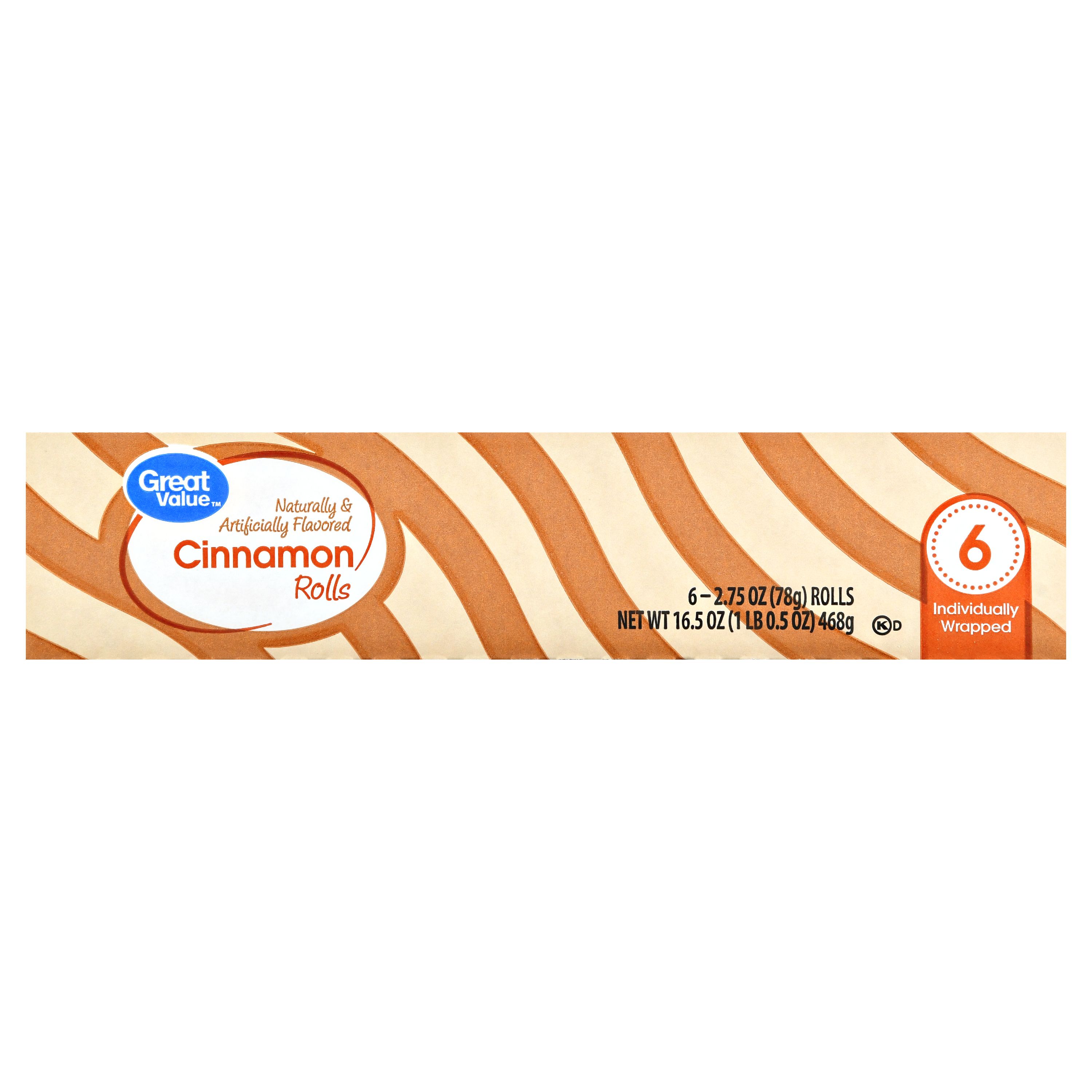 Buy Great Value Cinnamon Rolls - it's vegetarian, pescatarian & keto