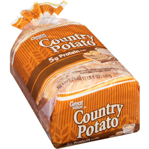 Buy Great Value Country Potato Bread - it's pescatarian, keto ...