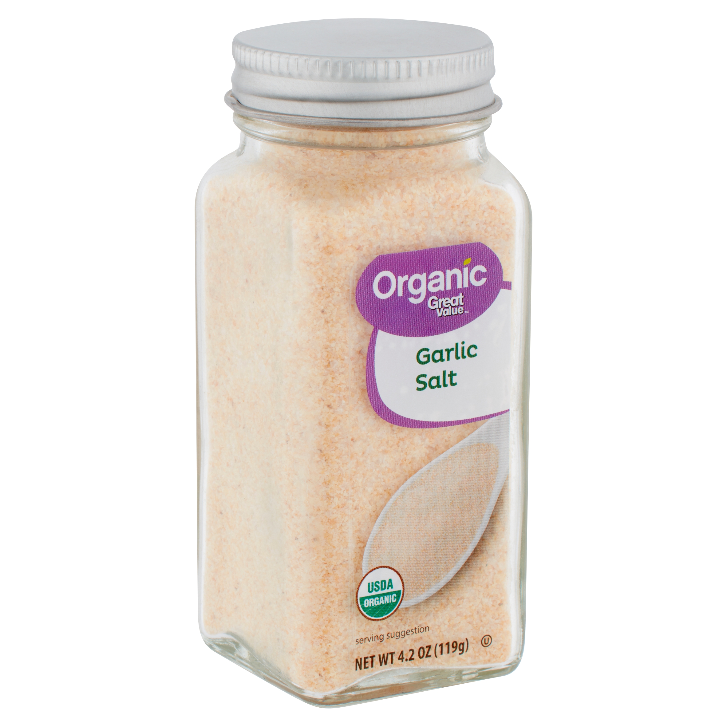 Great Value Organic Garlic Salt: Nutrition & Ingredients | GreenChoice