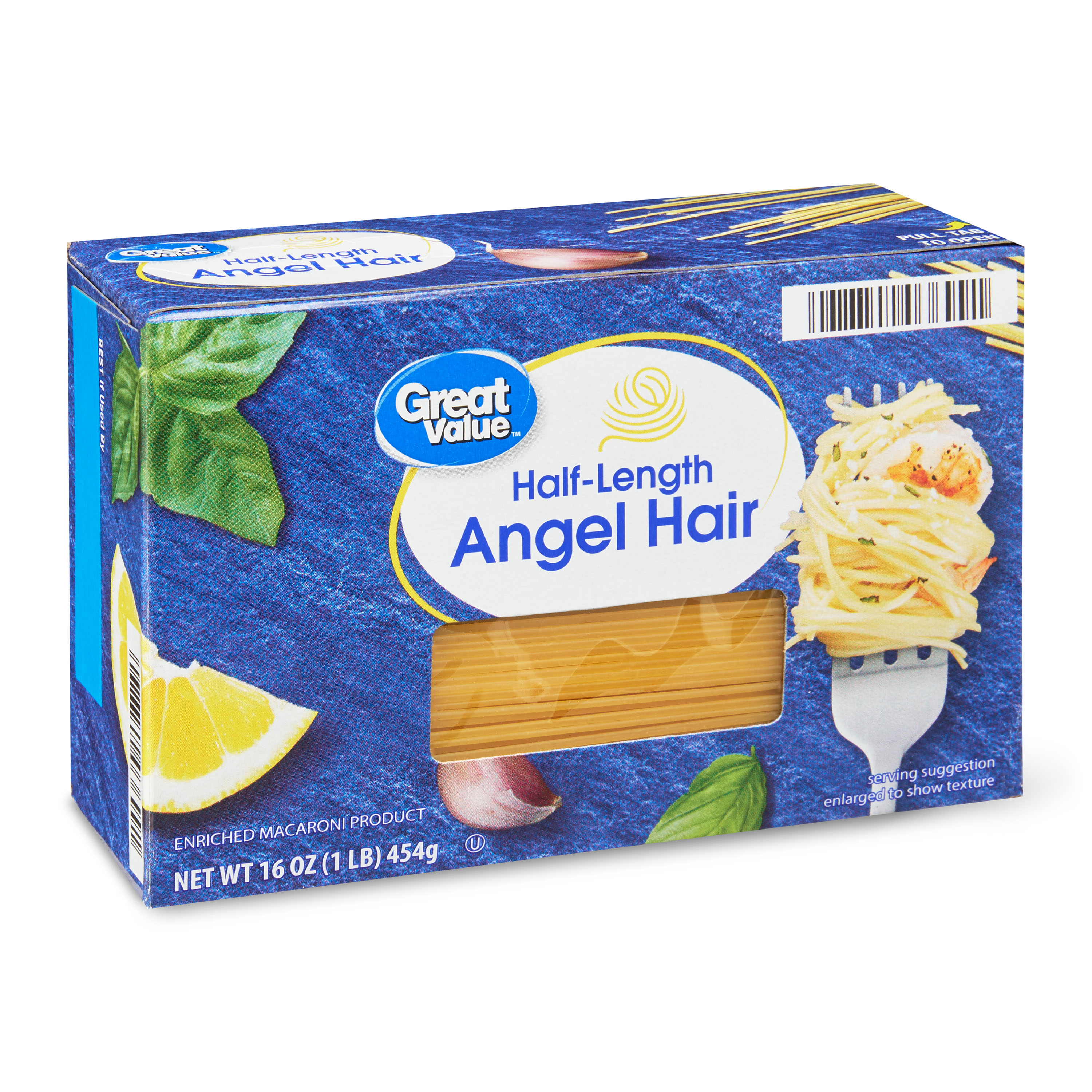 Great Value Pot Perfect Angel Hair Pasta: Nutrition & Ingredients | GreenChoice