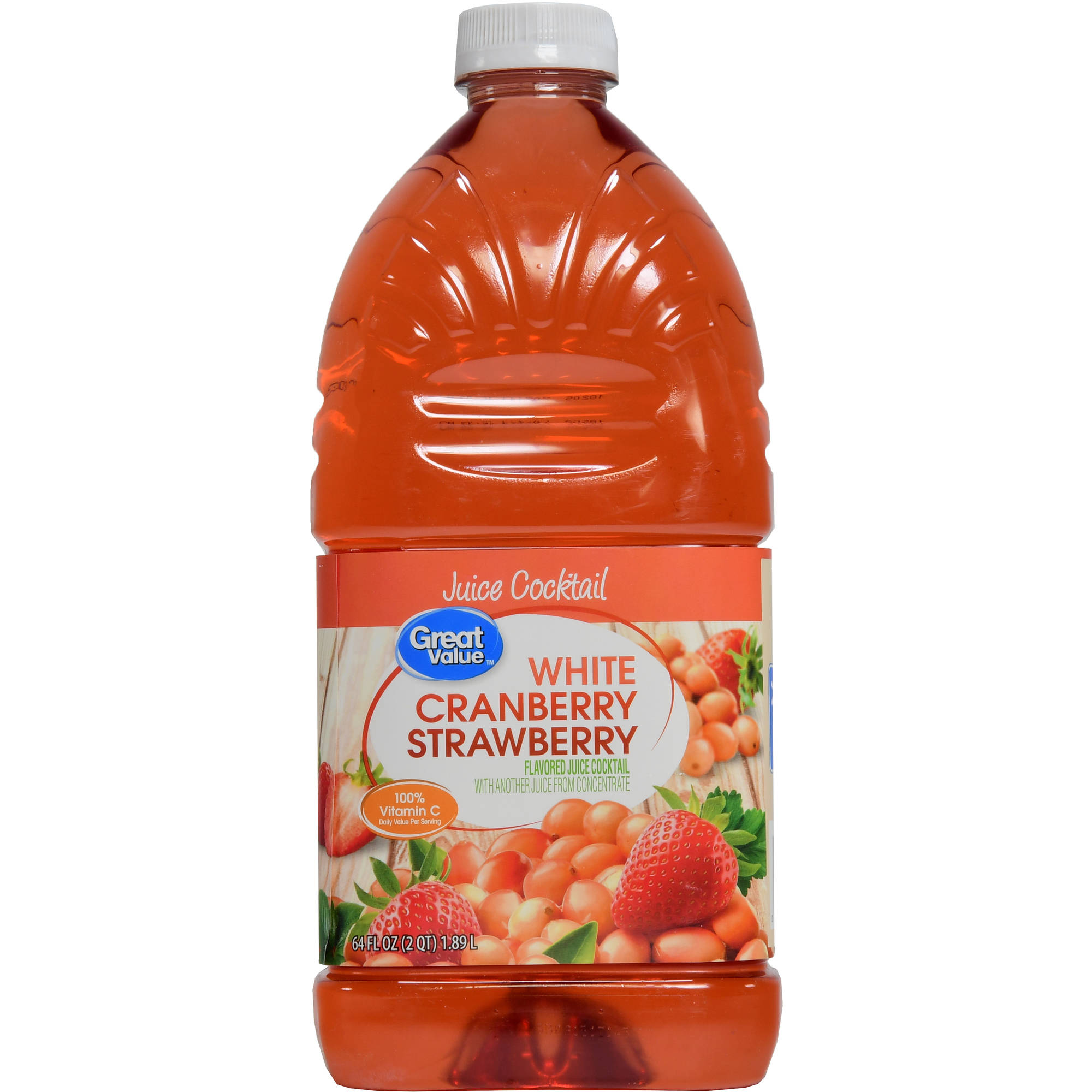 Buy Great Value White Cranberry Strawberry Juice Cocktail - it's ...