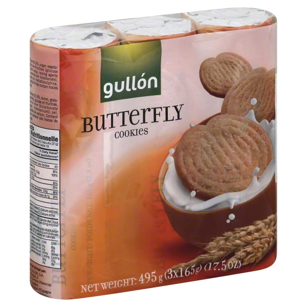 Buy Gullon Butterfly Cookies - it's pescataria, vegan, keto, plant ...