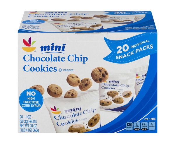 Buy Hannaford Ahold Mini Chocolate Chip Cookies Snack Packs - it's ...