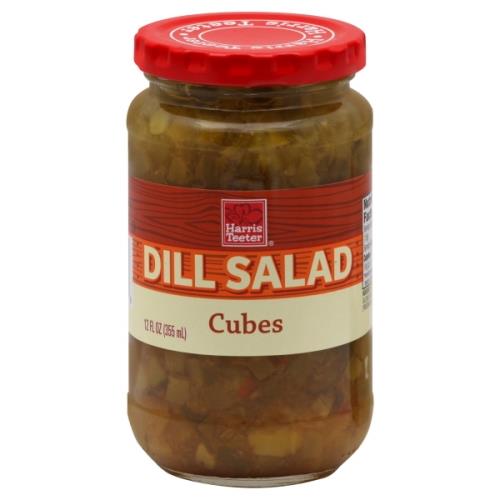 Buy Harris Teeter Pickles Dill Salad Cubes - it's vegetarian ...