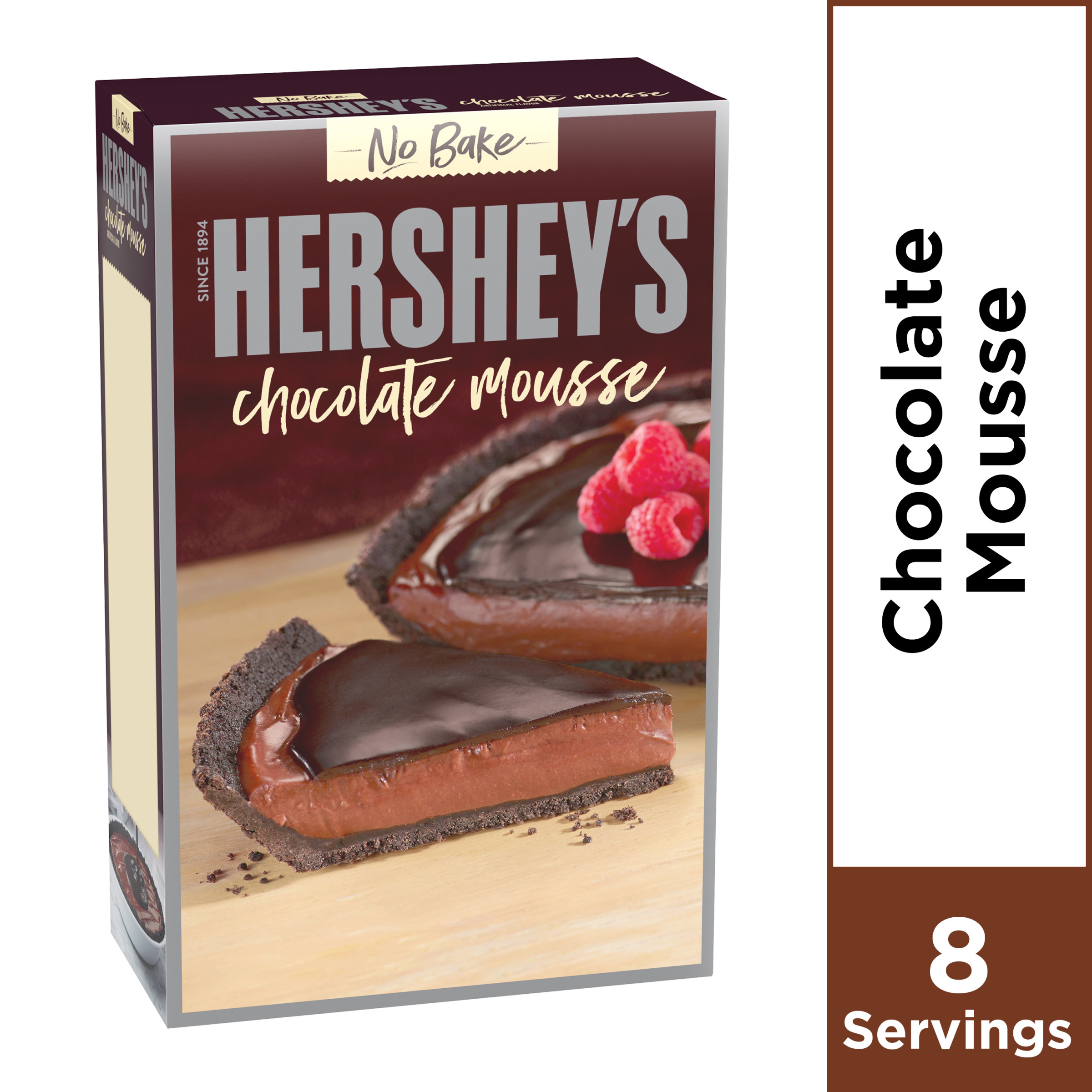 Buy Hersheys No Bake Chocolate Fudge Mousse Kit - it's vegetarian ...