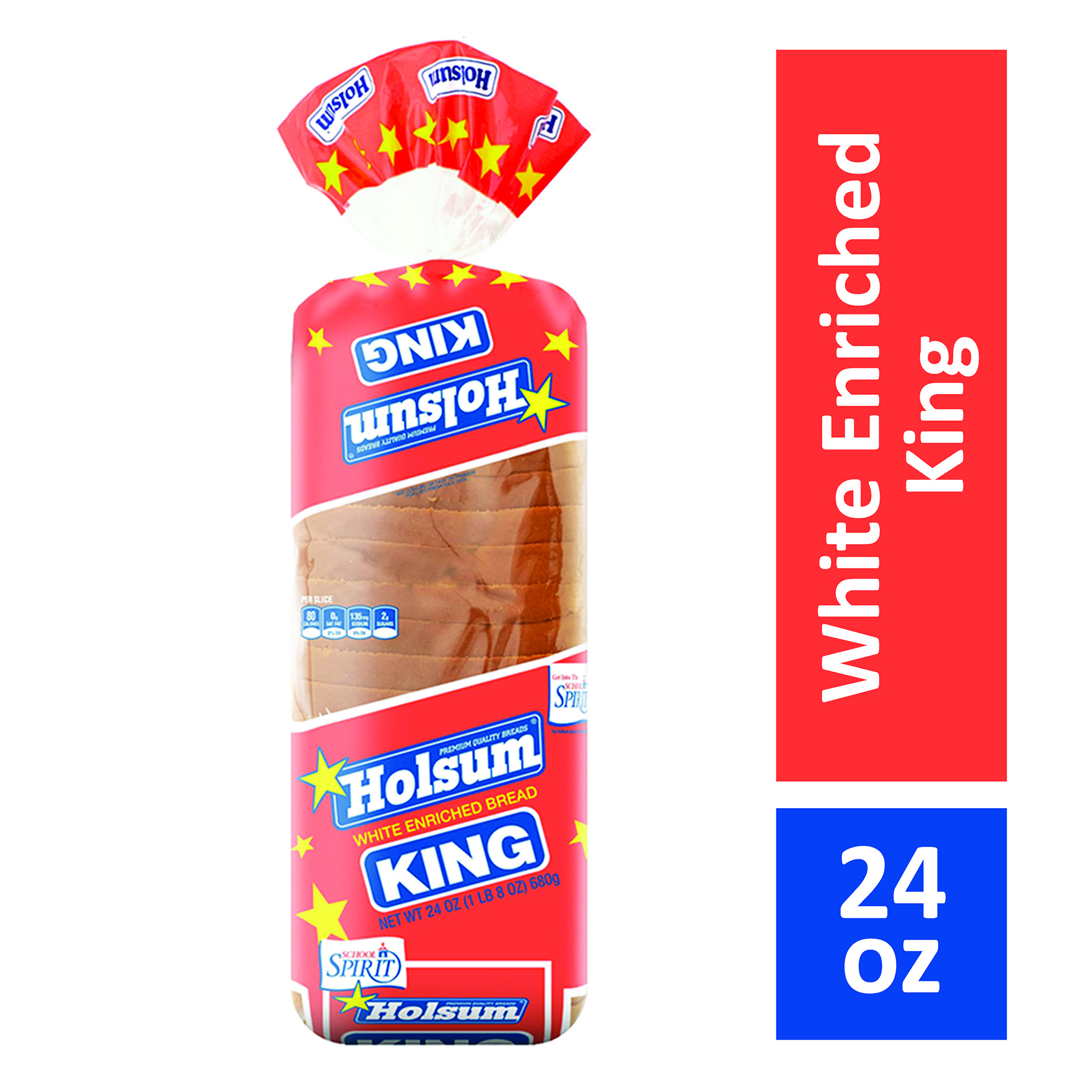 Buy Holsum King White Bread - it's vegetarian & pescatarian