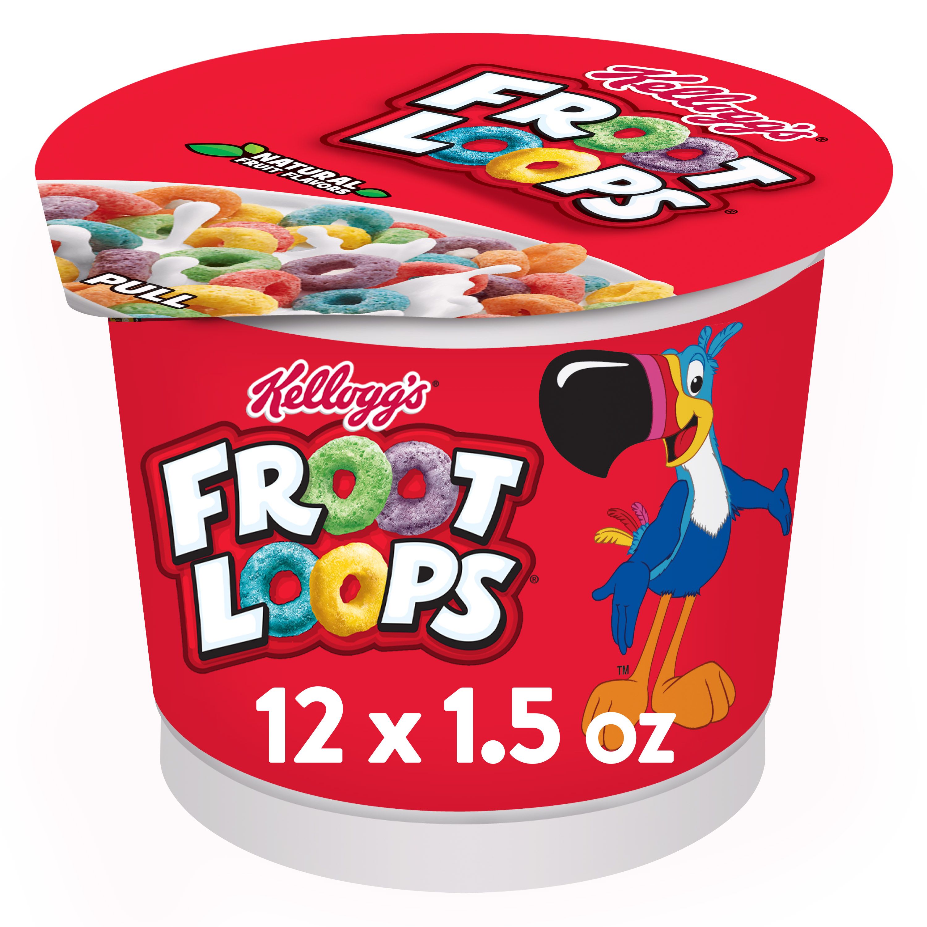Buy Kelloggs Froot Loops Breakfast Cereal In A Cup Original - it's ...