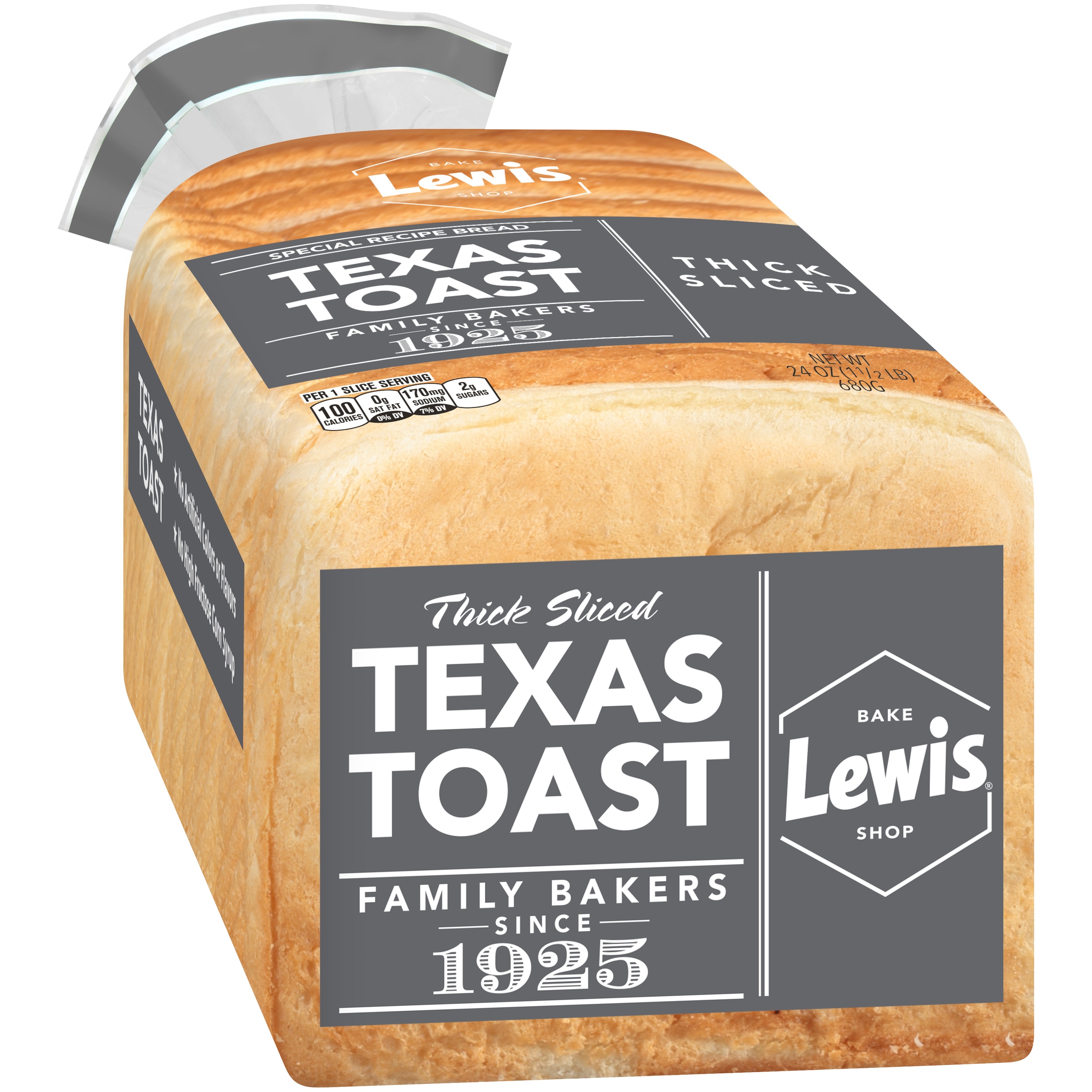 Buy Lewisu00ae Thick Sliced Texas Toast Bread - it's vegetarian ...