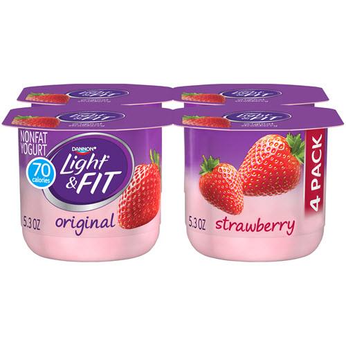 Light & Fit Yogurt Strawberry: Nutrition & Ingredients | GreenChoice