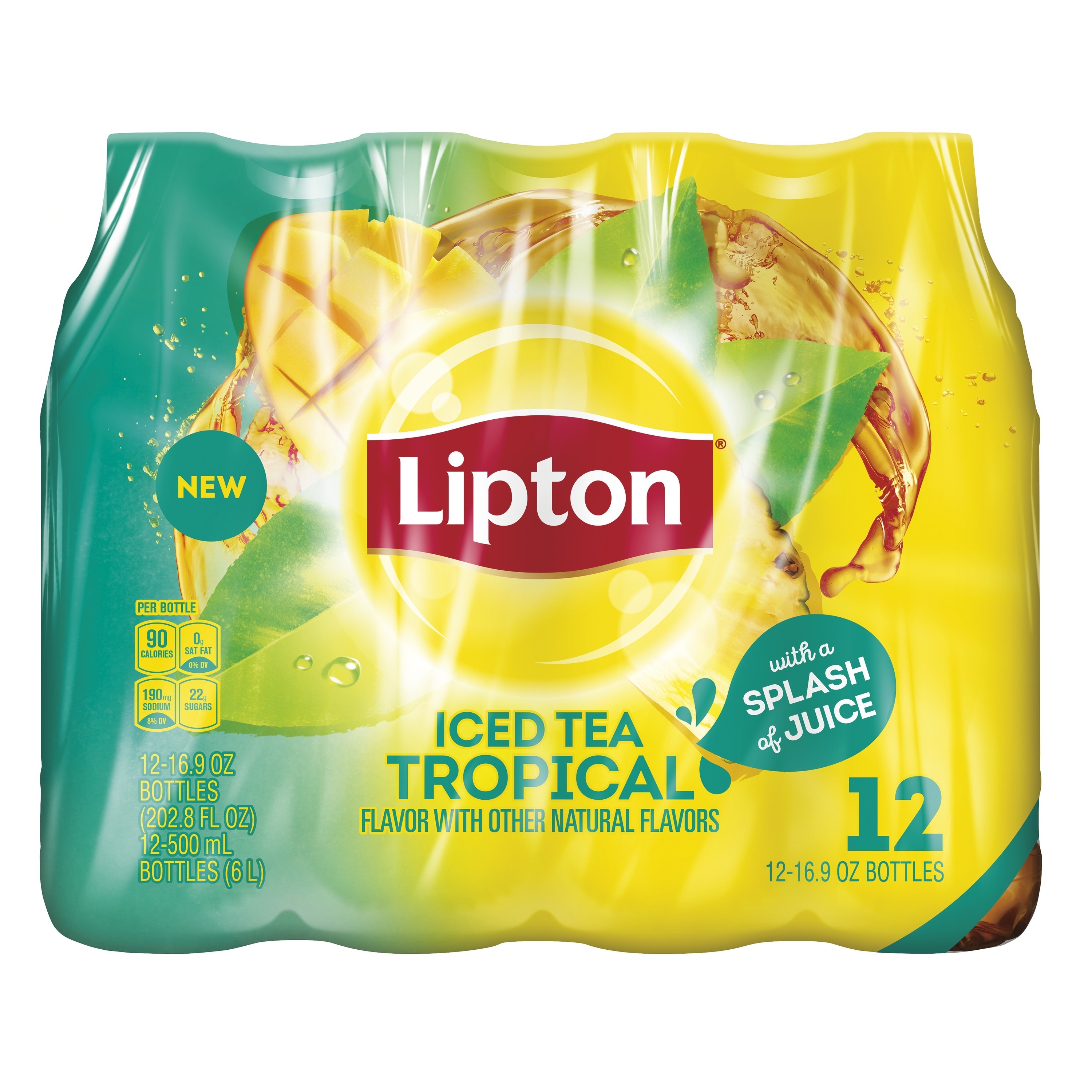 Lipton Iced Tea Tropical Flavor: Nutrition & Ingredients | GreenChoice