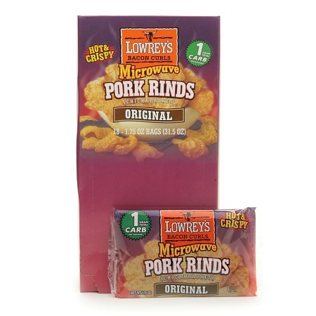 Buy Lowreys Microwave Pork Rinds Original - it's low fodmap, keto ...