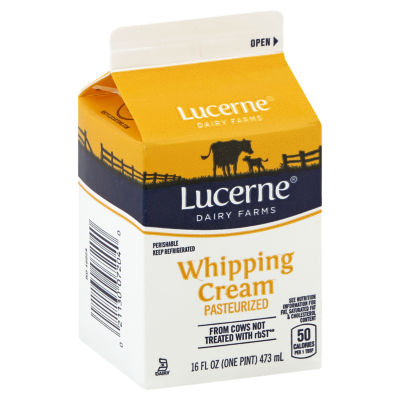 Buy Lucerne Whipping Cream - it's keto, pescatarian, gluten free ...