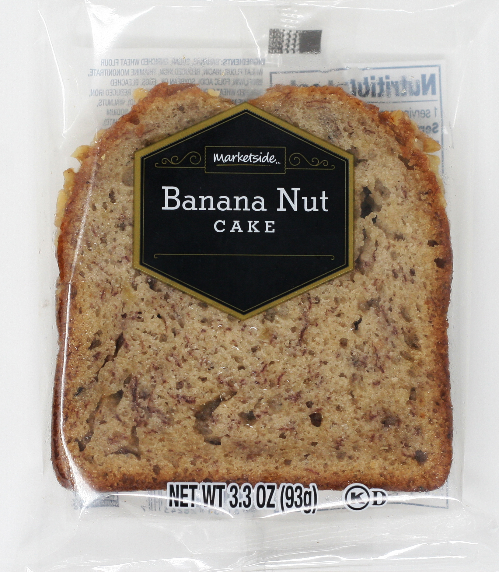 Buy Marketside Individually Wrapped Banana Nut Cake - it's vegetarian ...