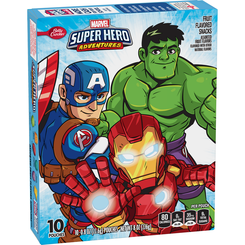 Marvel Avengers Fruit Snacks: Nutrition & Ingredients | GreenChoice