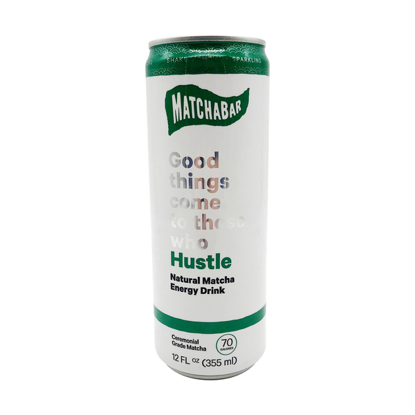 Buy Matchabar Hustle Matcha Energy Drink - it's vegetarian, pescatarian ...