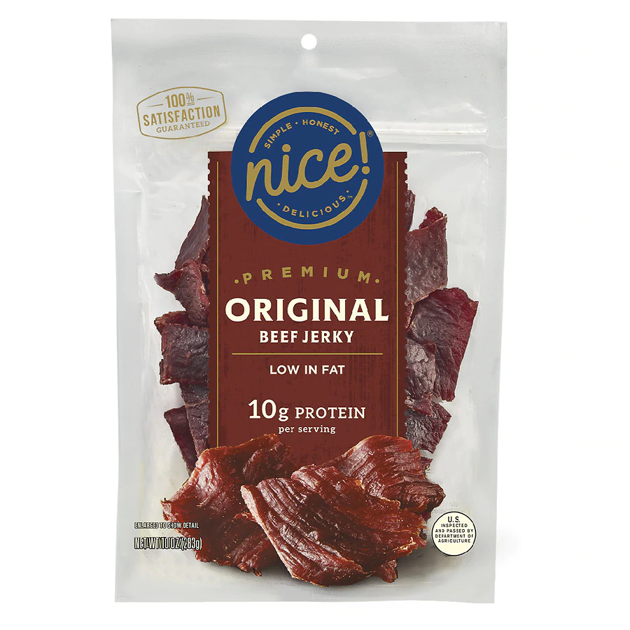 Buy Nice Beef Jerky Original - it's keto, low fodmap & real ingredients