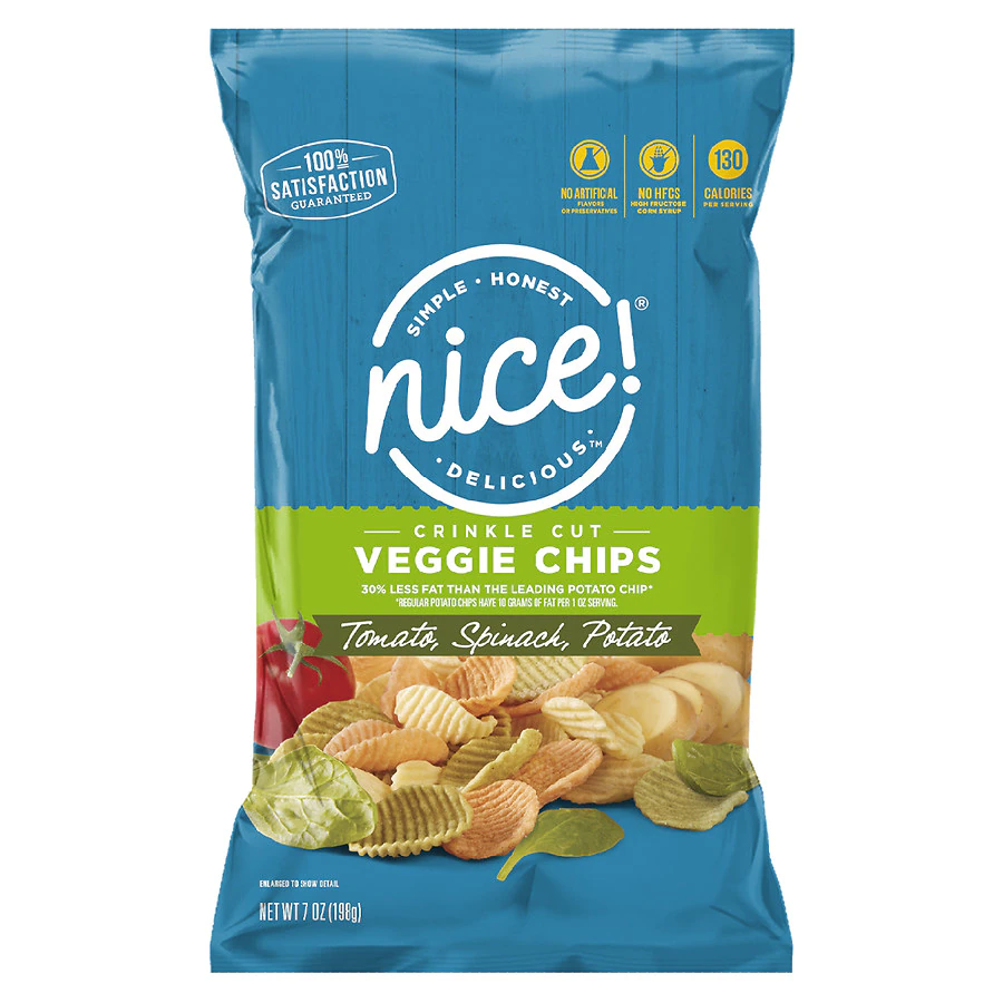 Buy Nice Veggie Chips - it's vegetarian, pescatarian, vegan, highly ...