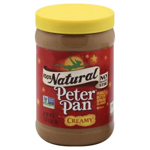 Buy Peter Pan Food You Lovenatural Creamy Peanut Butter - it's ...