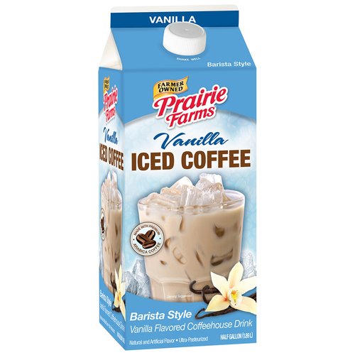 Buy Prairie Farms Vanilla Iced Coffee Half Gallon - it's vegetarian ...
