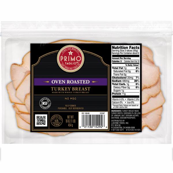 Buy Primo Taglio Turkey Breast Oven Roasted - it's keto, low fodmap ...