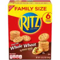 Buy Ritz Whole Wheat Crackers Family Size - it's vegetarian ...