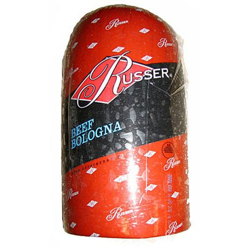 Buy Russer Beef Bologna - it's gluten free, keto & low fodma