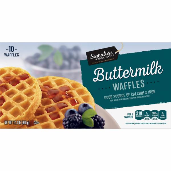 Buy Signature Select Buttermilk Waffles - it's pescataria, vegetarian ...