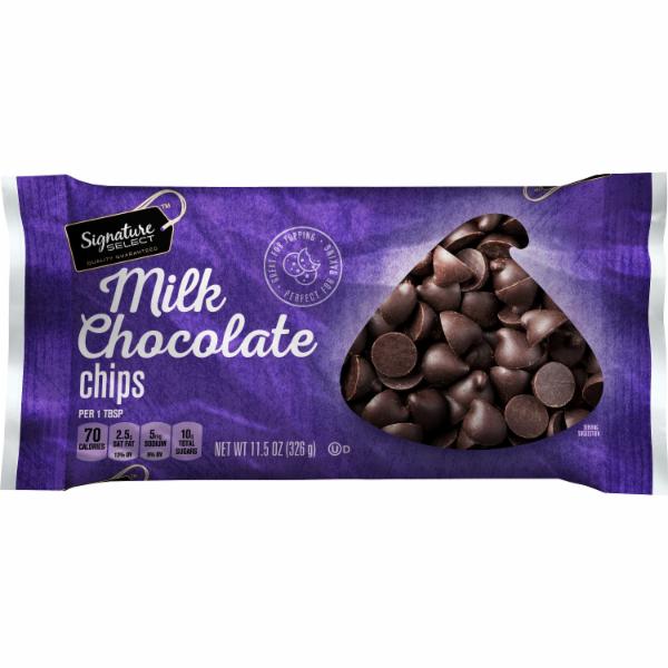 Buy Signature Select Chocolate Chips Milk - it's vegetarian ...