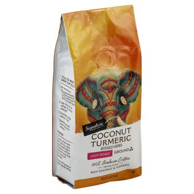 Buy Signature Select Coffee Coconut Turmeric Ground - it's vegetarian ...