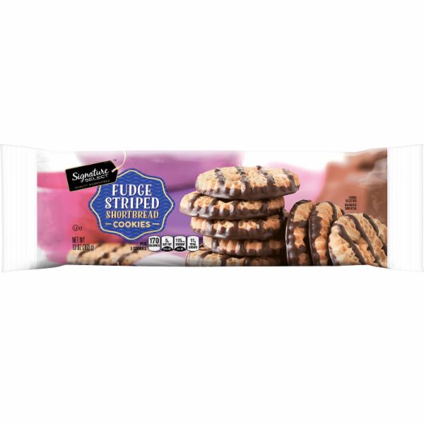 Buy Signature Select Cookies Shortbread Fudge Striped - it's vegetarian ...