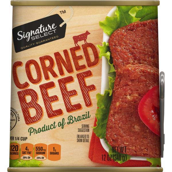 Signature Select Corned Beef: Nutrition & Ingredients | GreenChoice