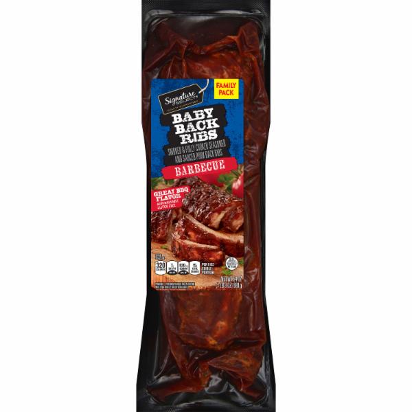 Buy Signature Select Family Pack Baby Back Ribs Barbecue
